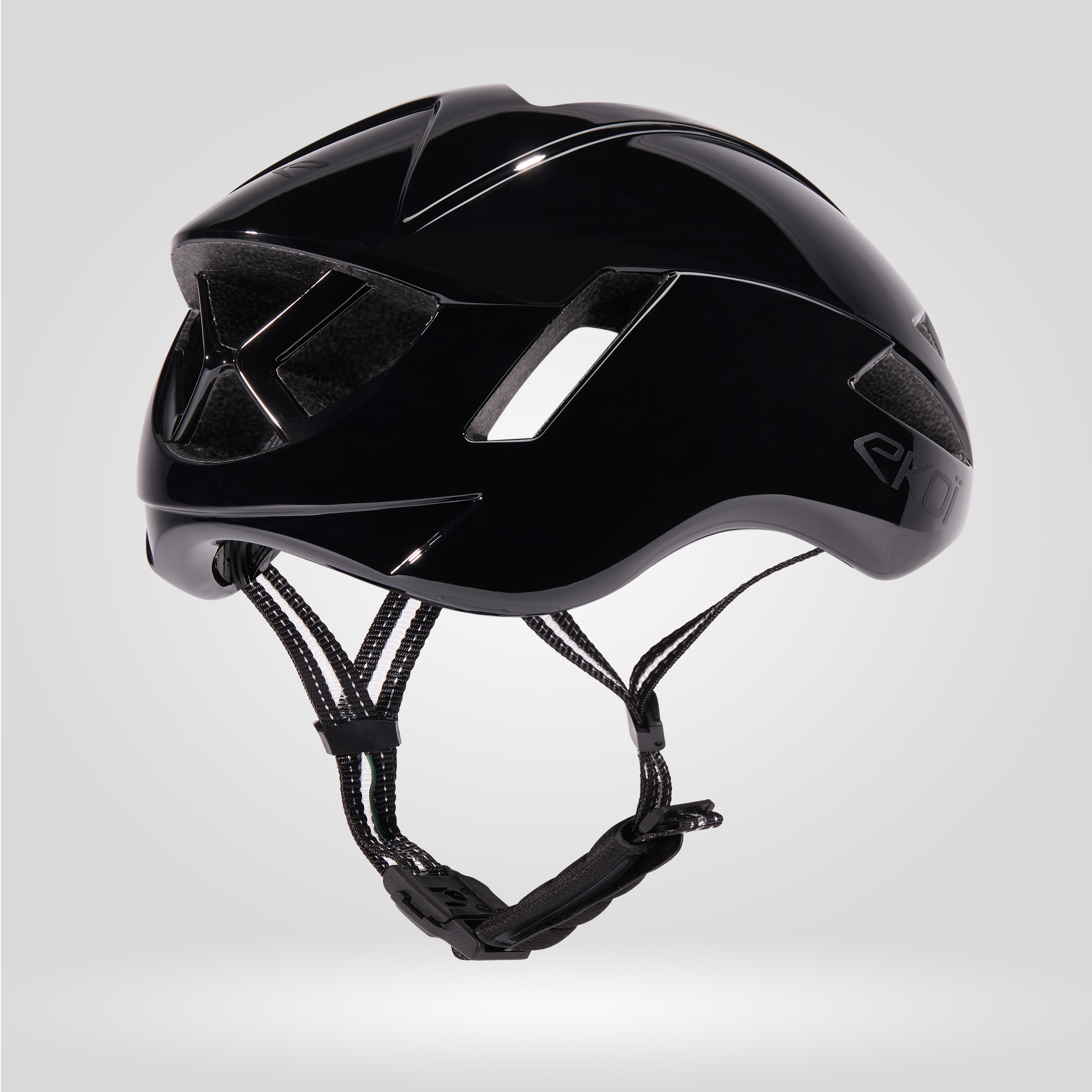 Helm EKOI Racing AR14 Elegance Zwart - EKOI