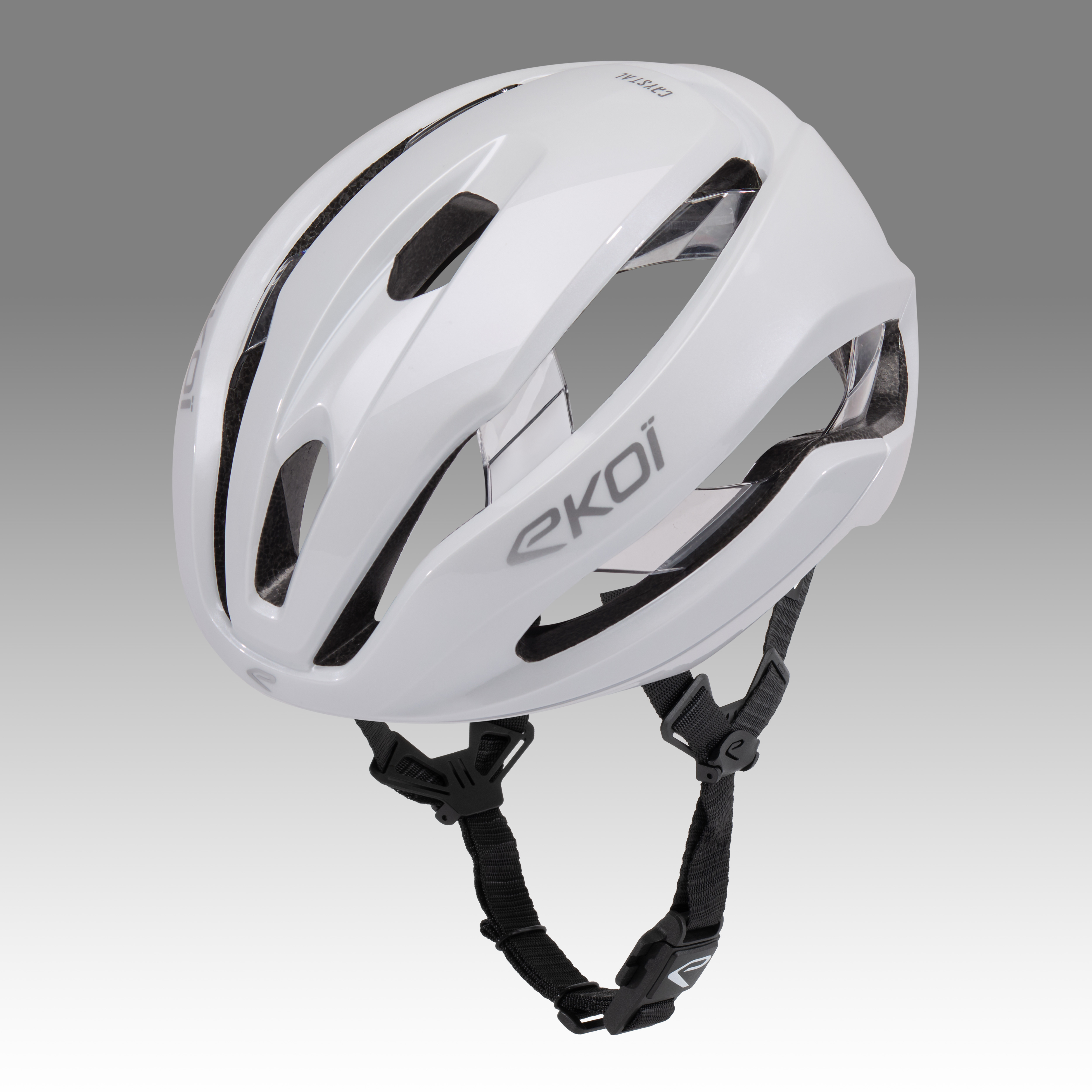 EKOI Perf CRYSTAL Weißer Helm - EKOI