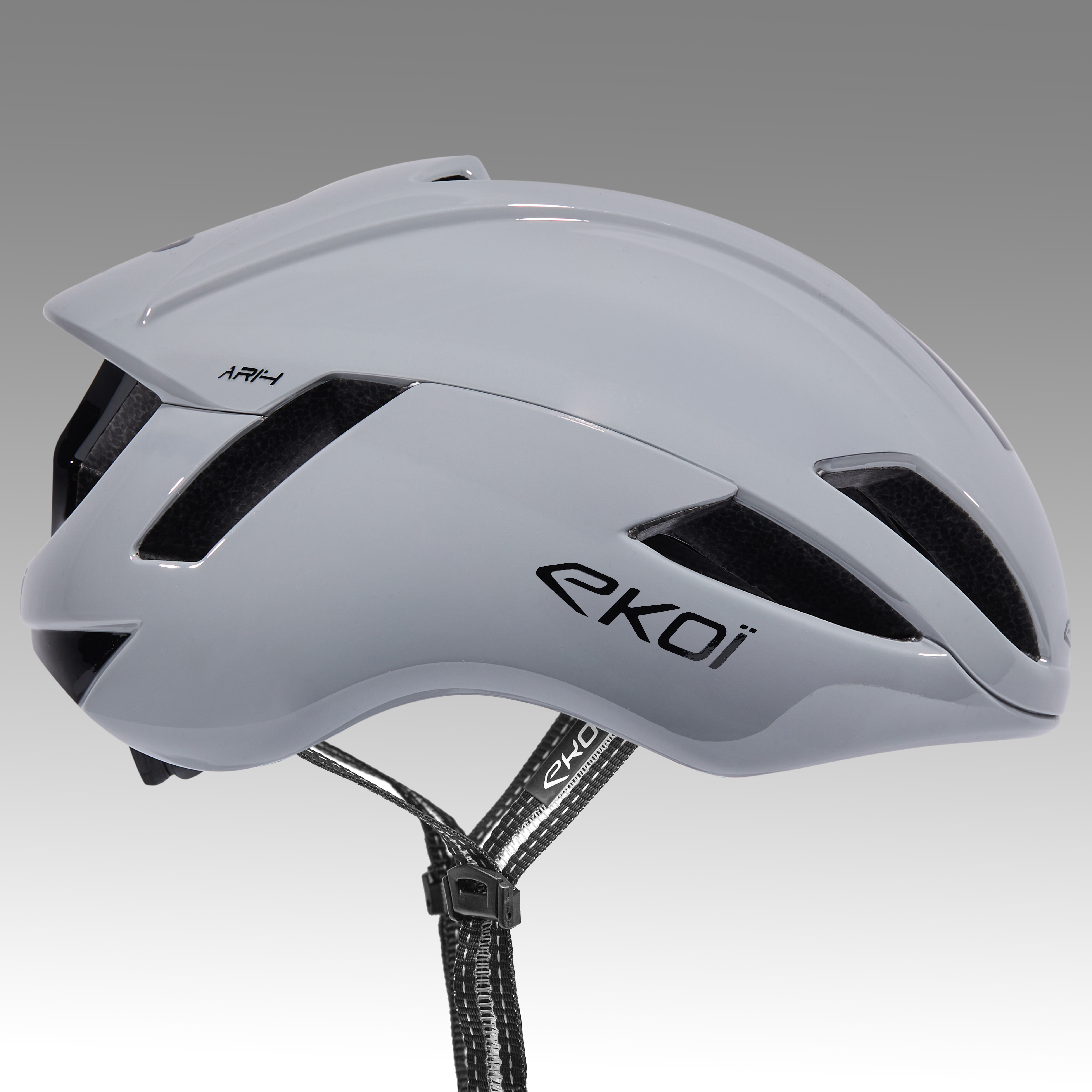 EKOI Perf AR14 Grey Nardo Style Helmet - EKOI