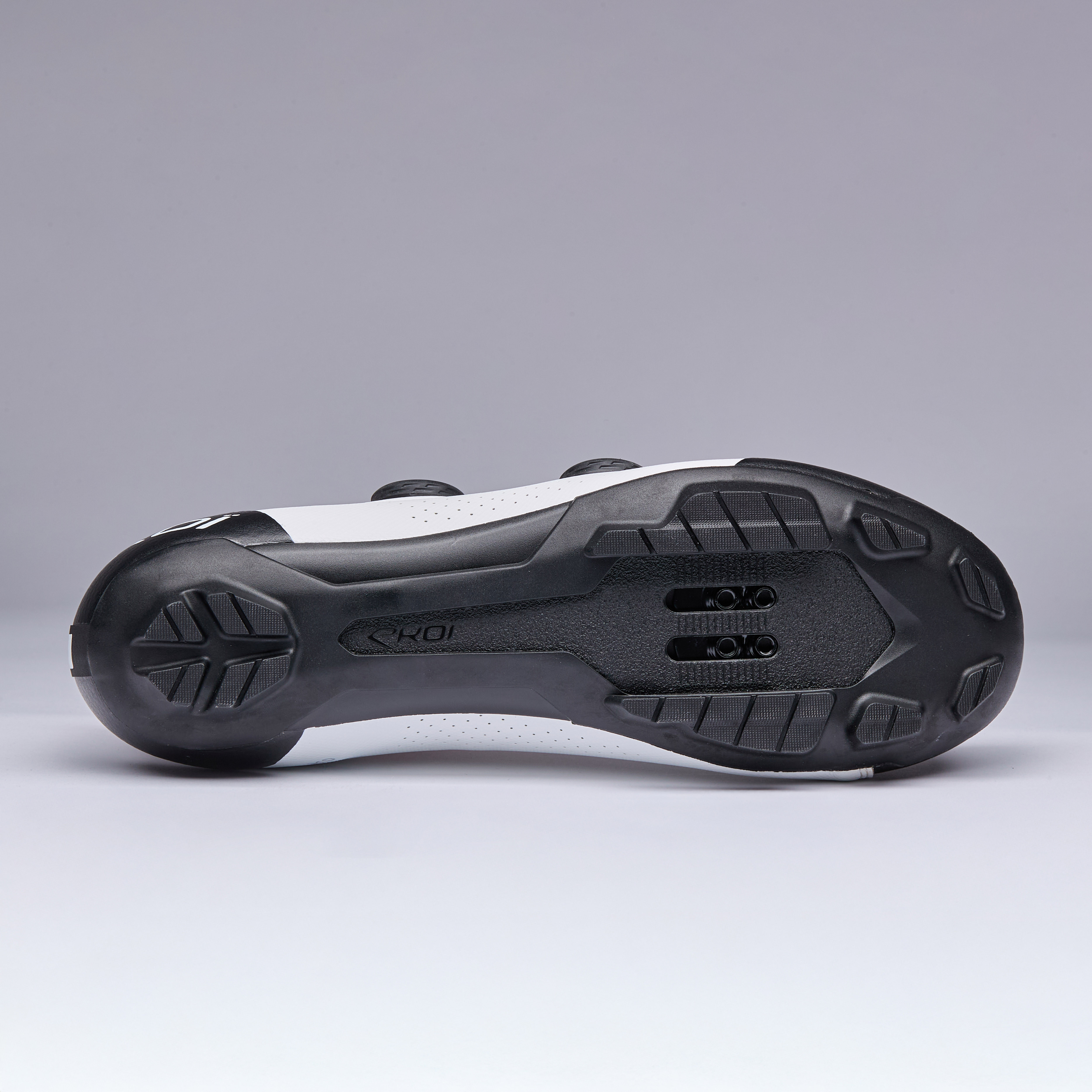 MTB Shoes EKOI Perf XC R4 White Black - EKOI