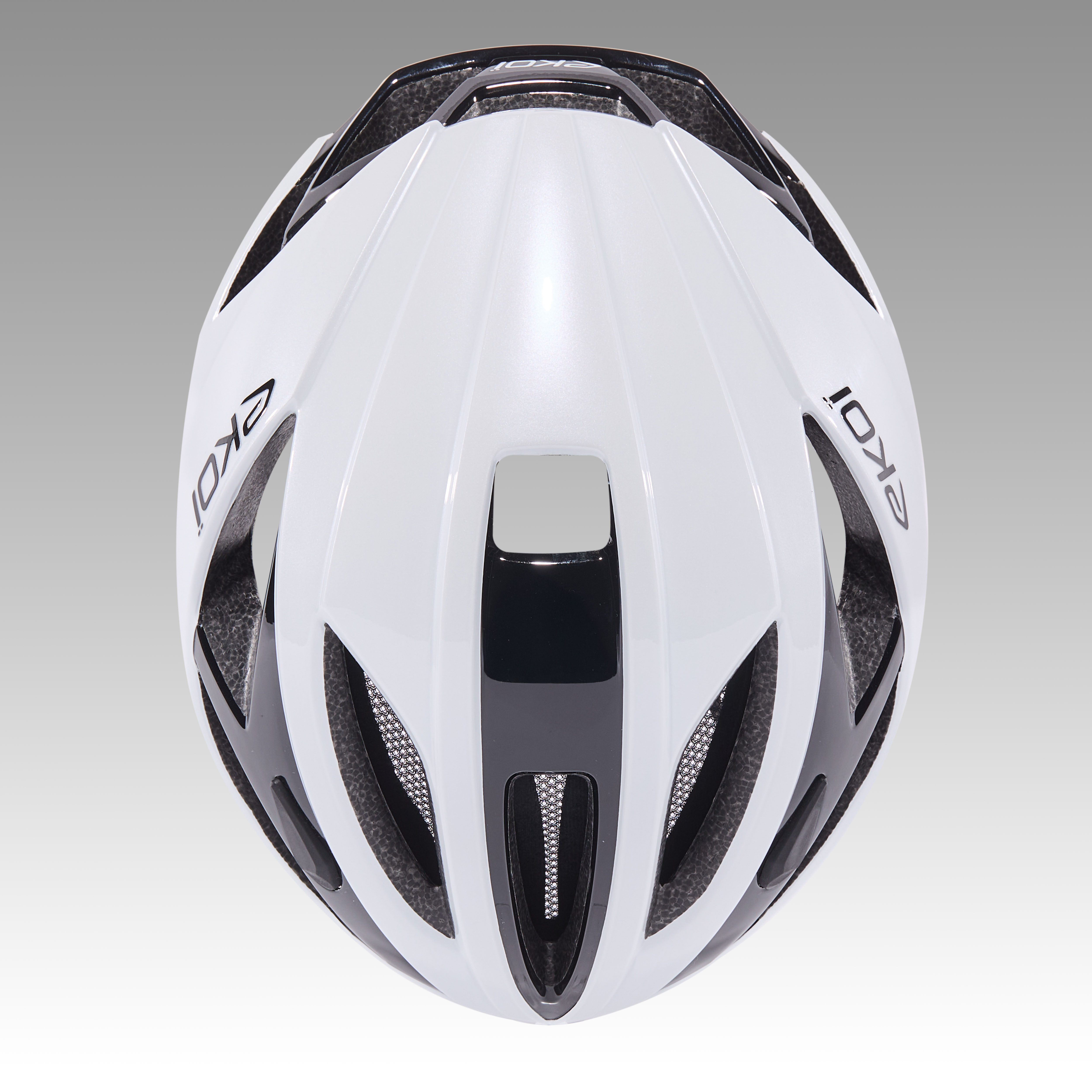 EKOI AR13 Evo Weiß Schwarz Helm - EKOI