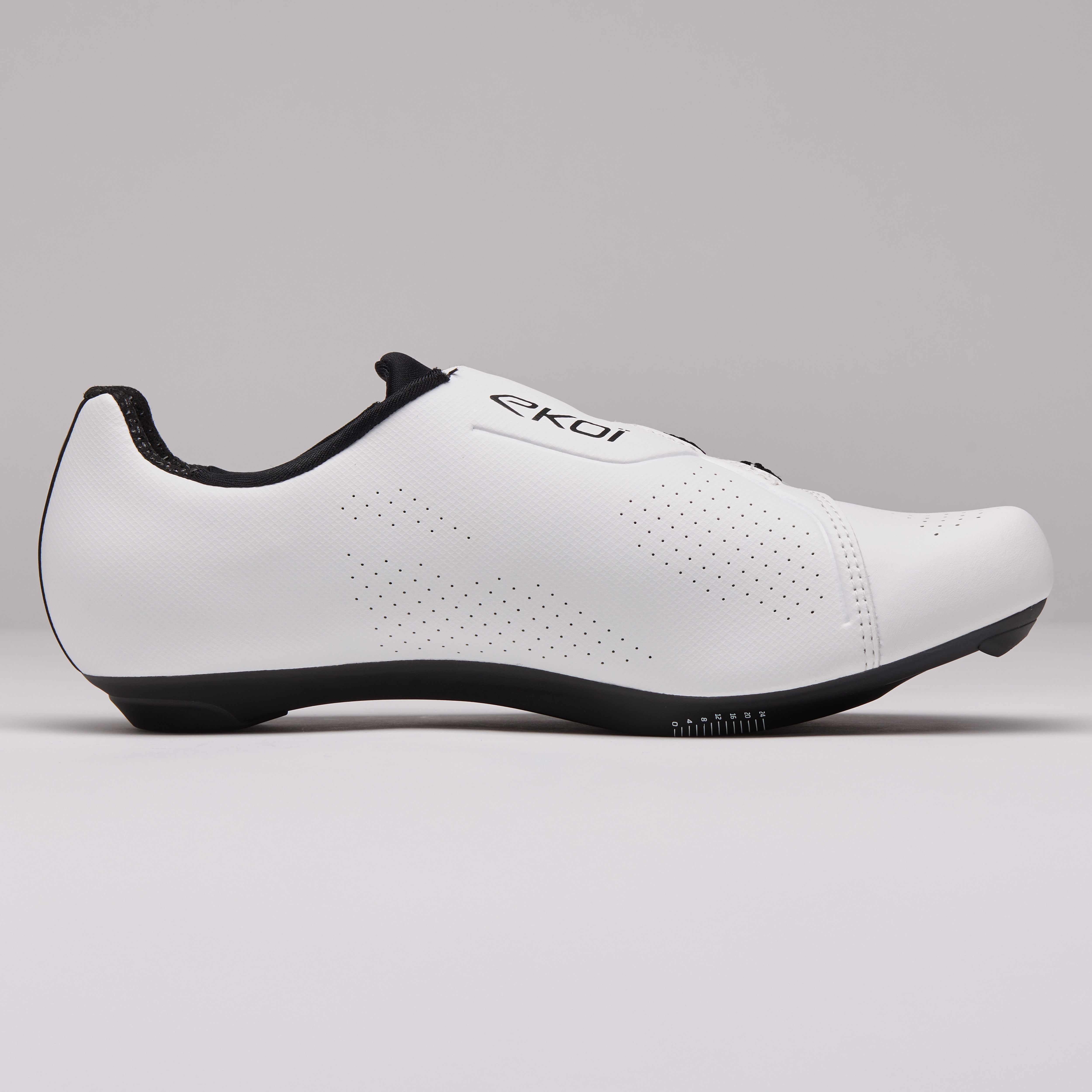 Shoes road EKOI Perf R4 CARBON INSERT White Black - EKOI