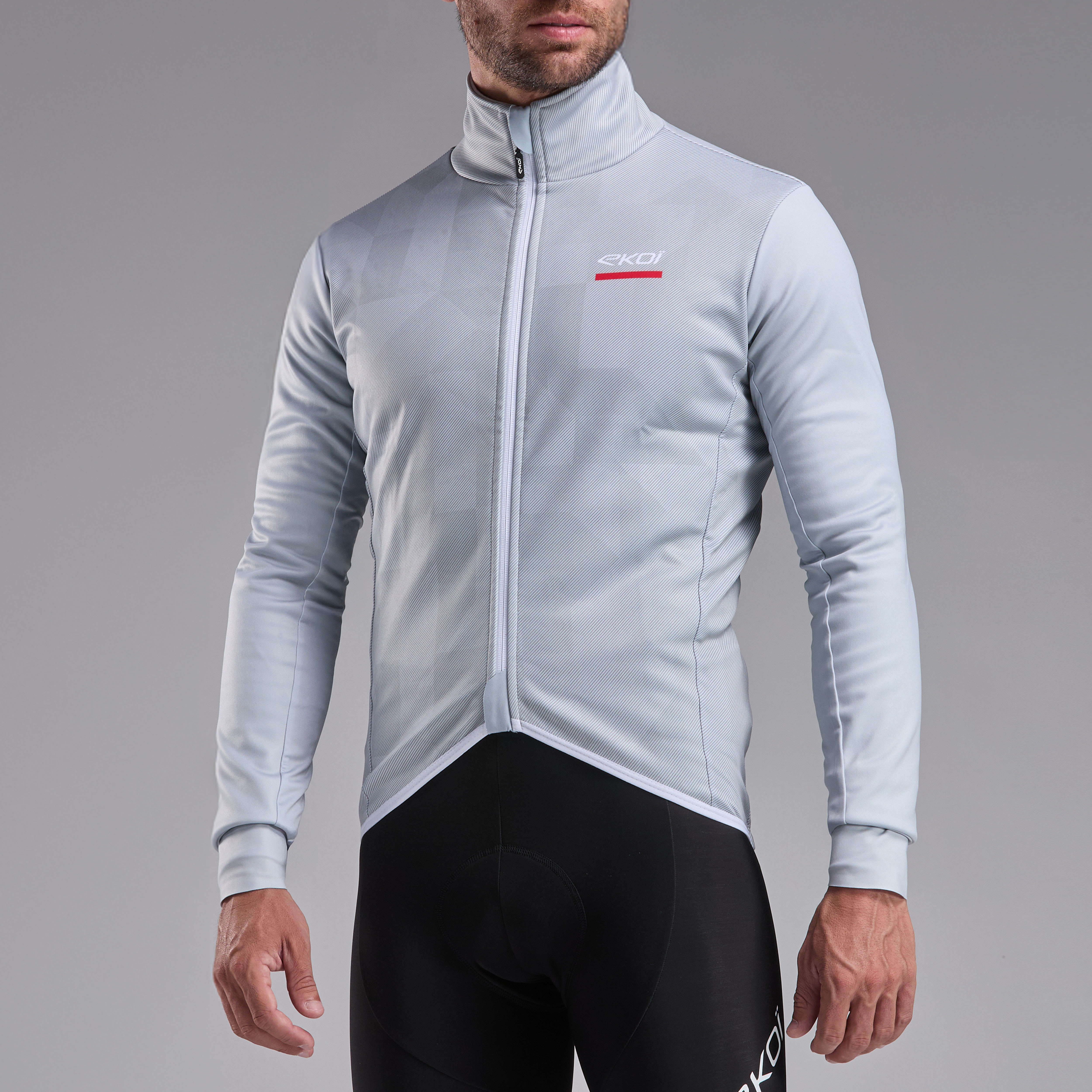 THERMO JACKET EKOI POLYGONE SILVER - EKOI