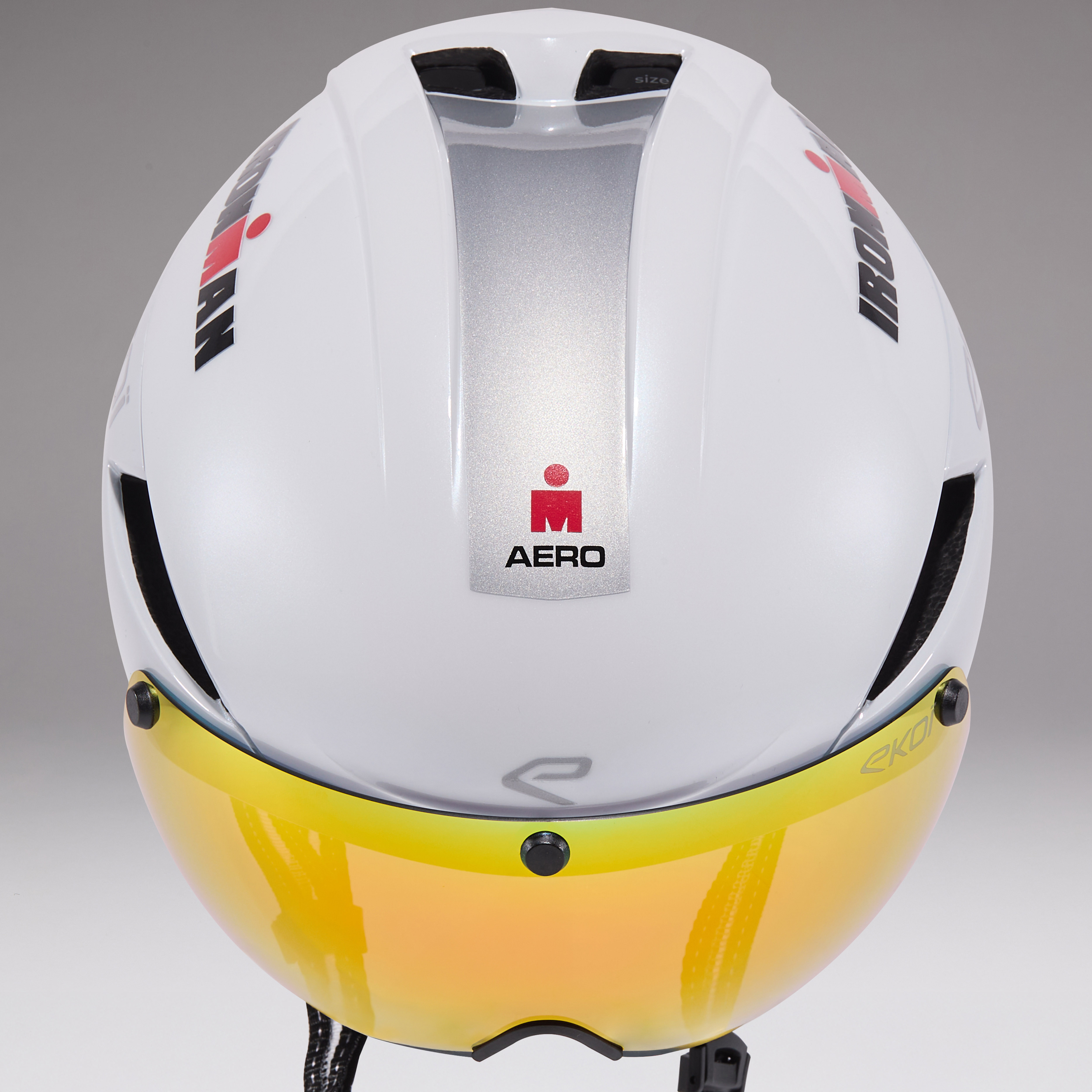 Casque EKOI Perf AERO16 LTD IRONMAN Blanc - EKOI