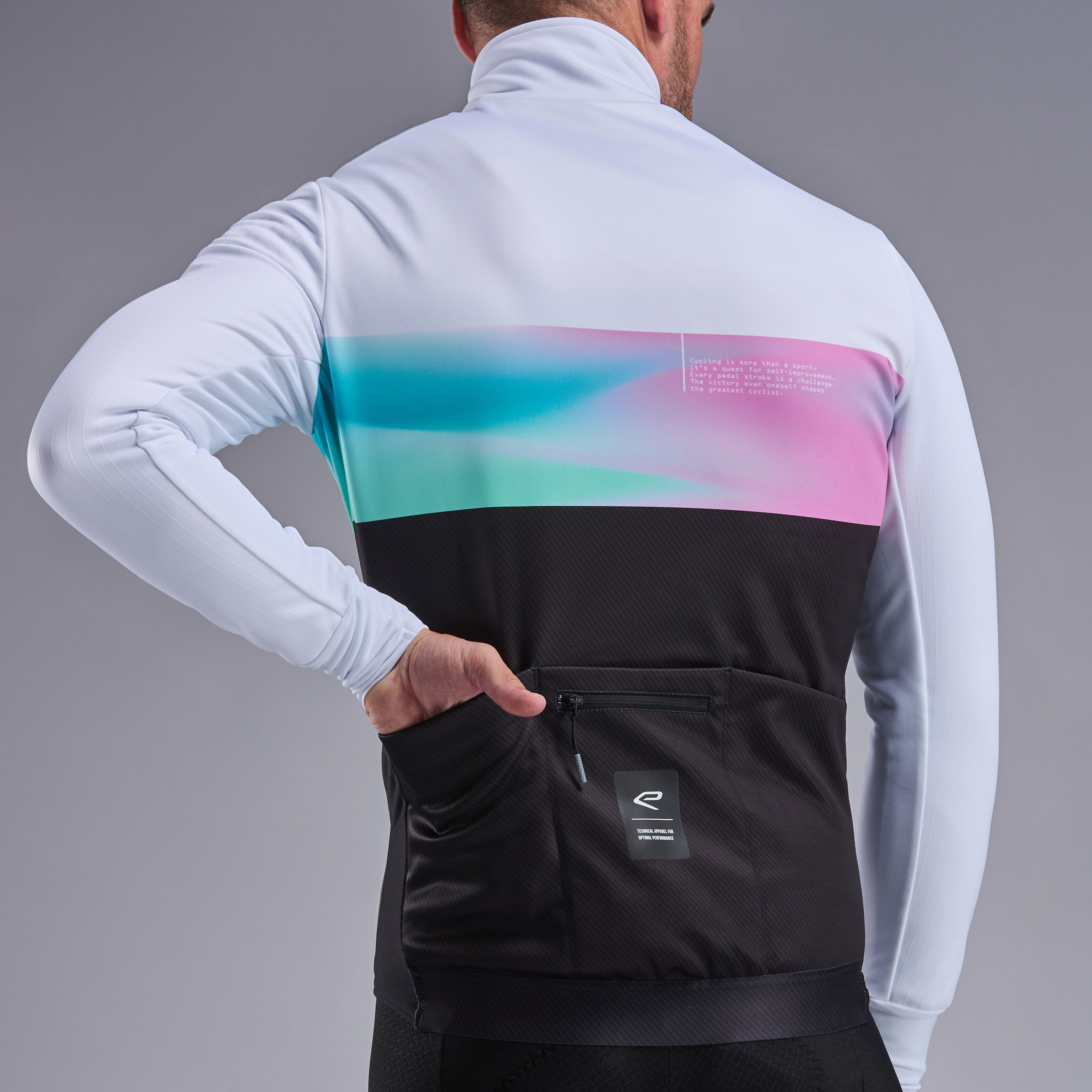 Thermo-Radjacke EKOI Perf GRADIENT Schwarz - EKOI