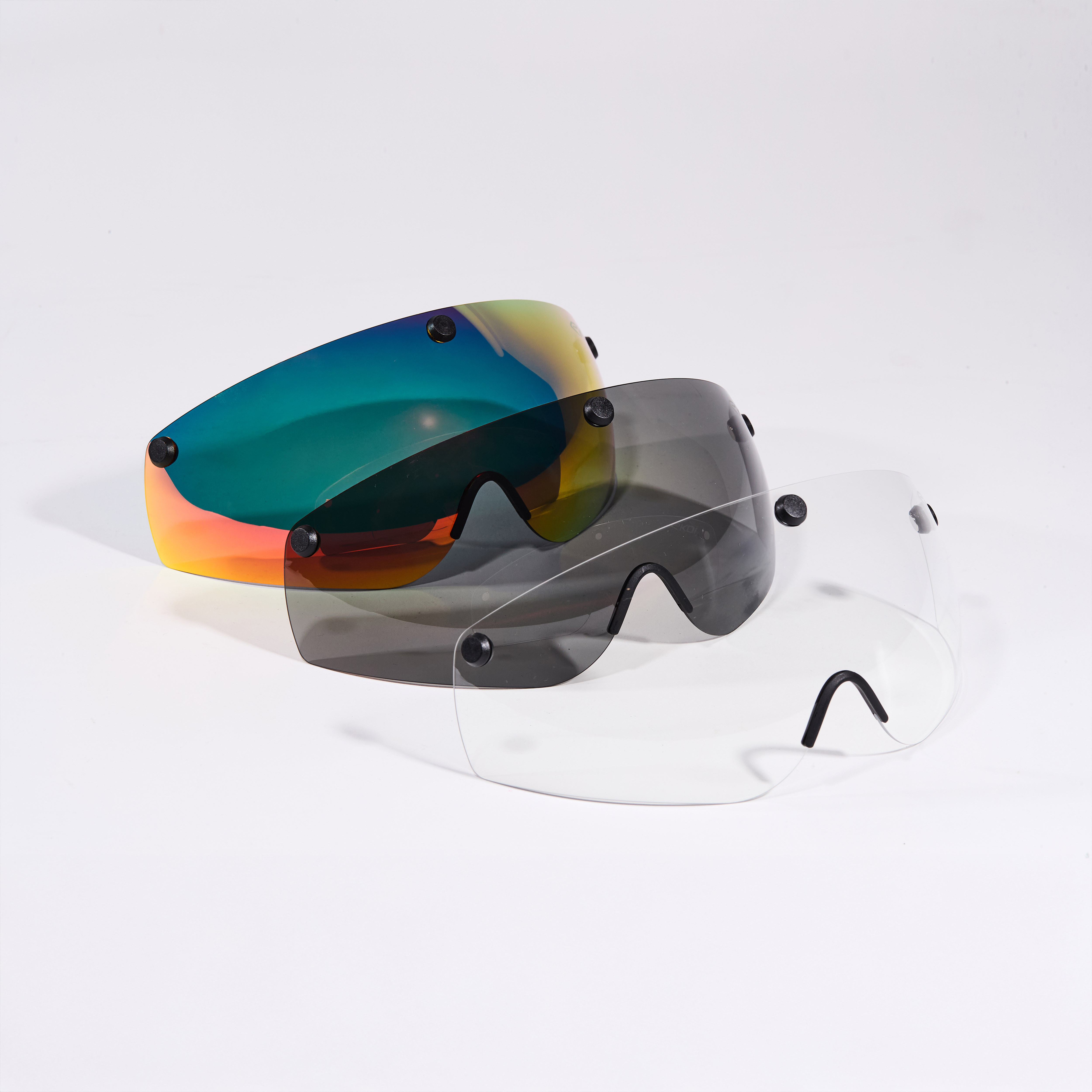 Casque EKOI Perf AERO16 Blanc LTD Holo Rouge - EKOI