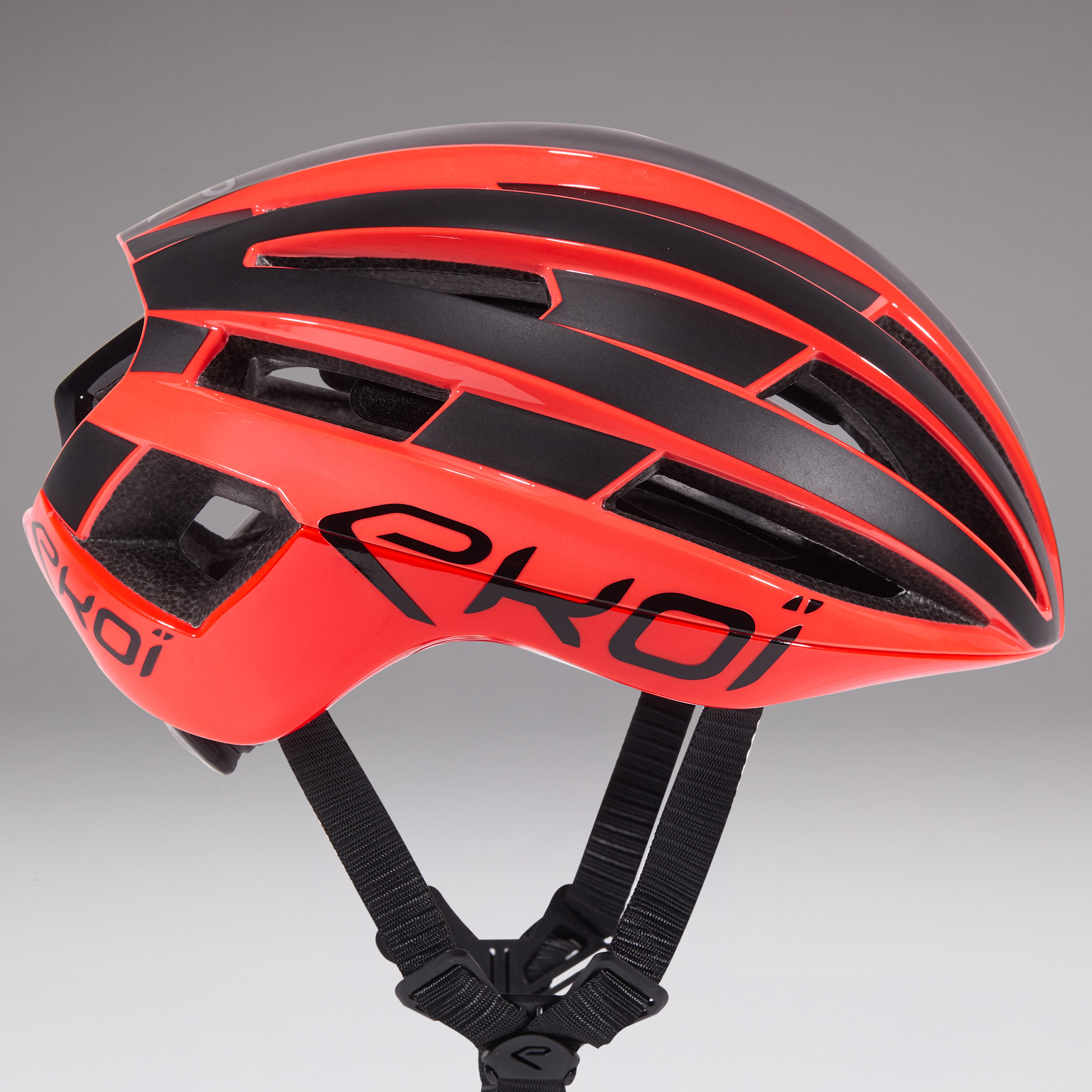 Helmet EKOÏ Perf GARA LTD Matte Orange Black - EKOI